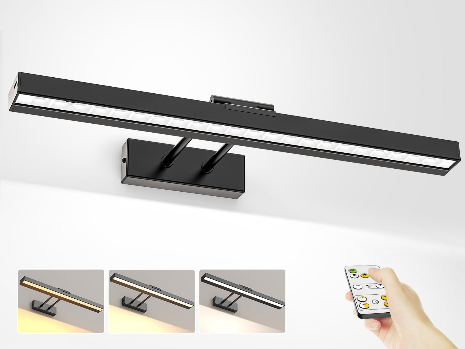 Wrought Studio™ 16'' Dimmable Wall Mount Picture Light & Reviews | Wayfair