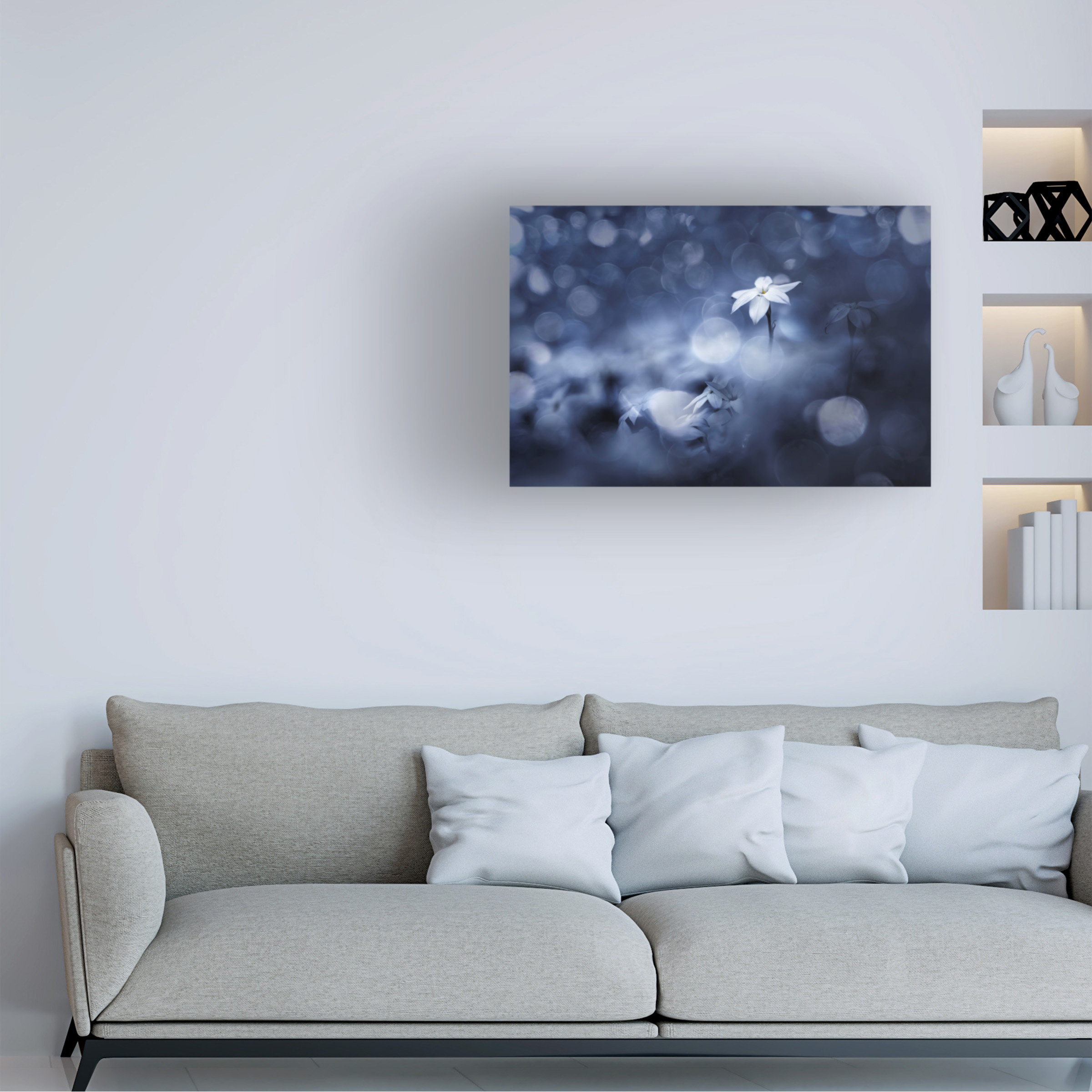 Latitude Run® Sparkling Background by Takashi Suzuki - Wrapped Canvas ...