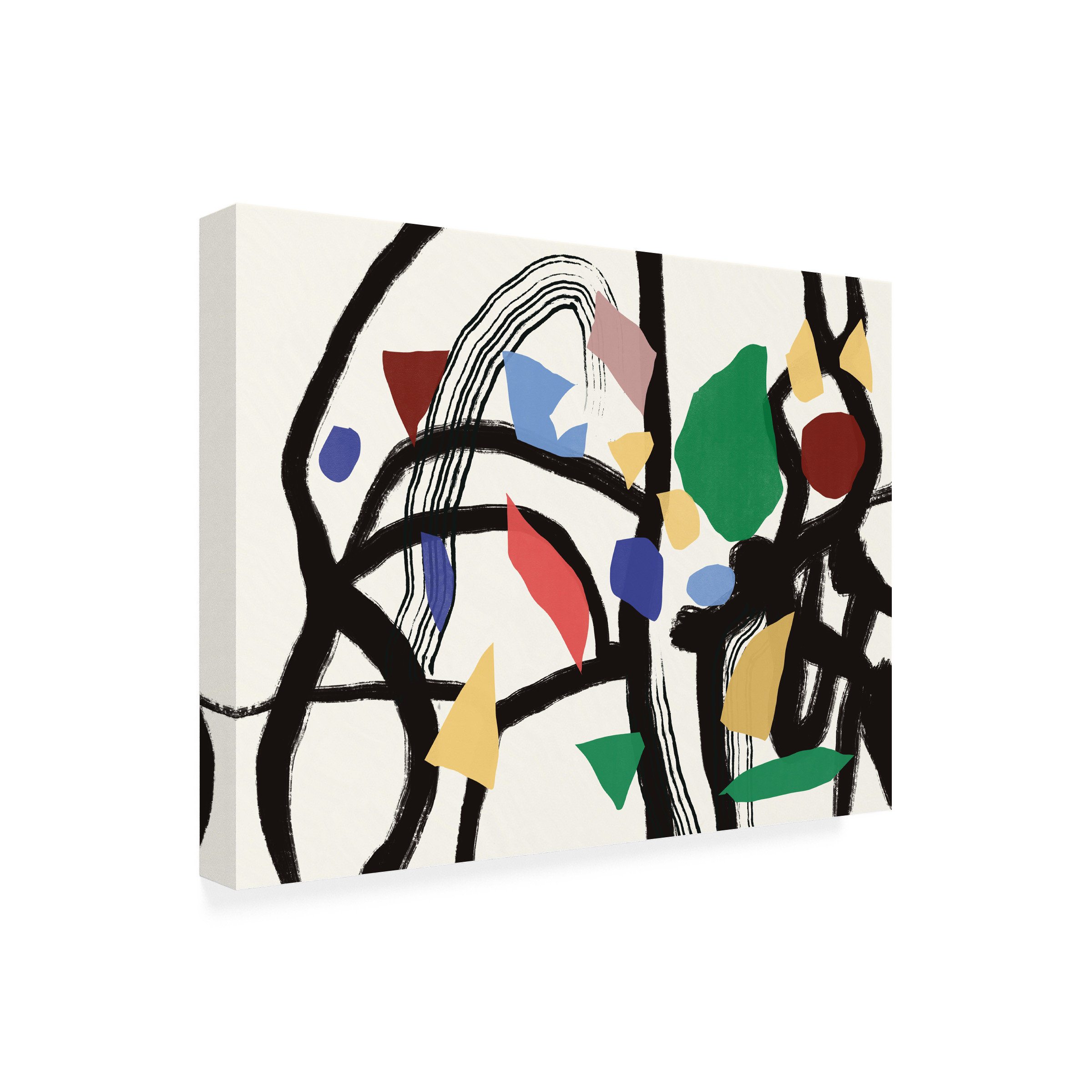 Trademark Fine Art Little Dean Colors In The Forest 03 Canvas Art | Wayfair