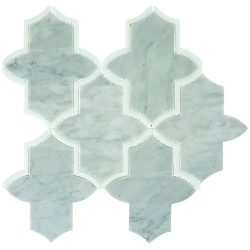 Daltile Natural Stone Arabesque Mosaic Tile | Wayfair