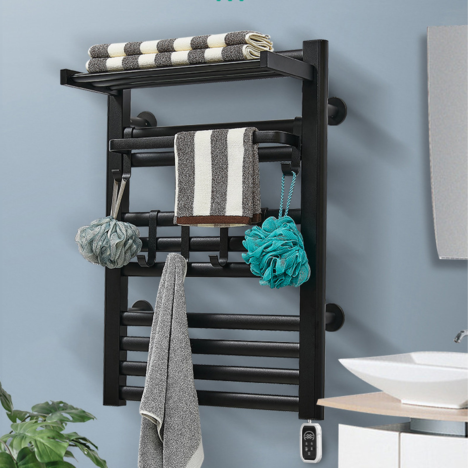 SUNYOU Wall Mount Electric Towel Warmer & Reviews - Wayfair Canada