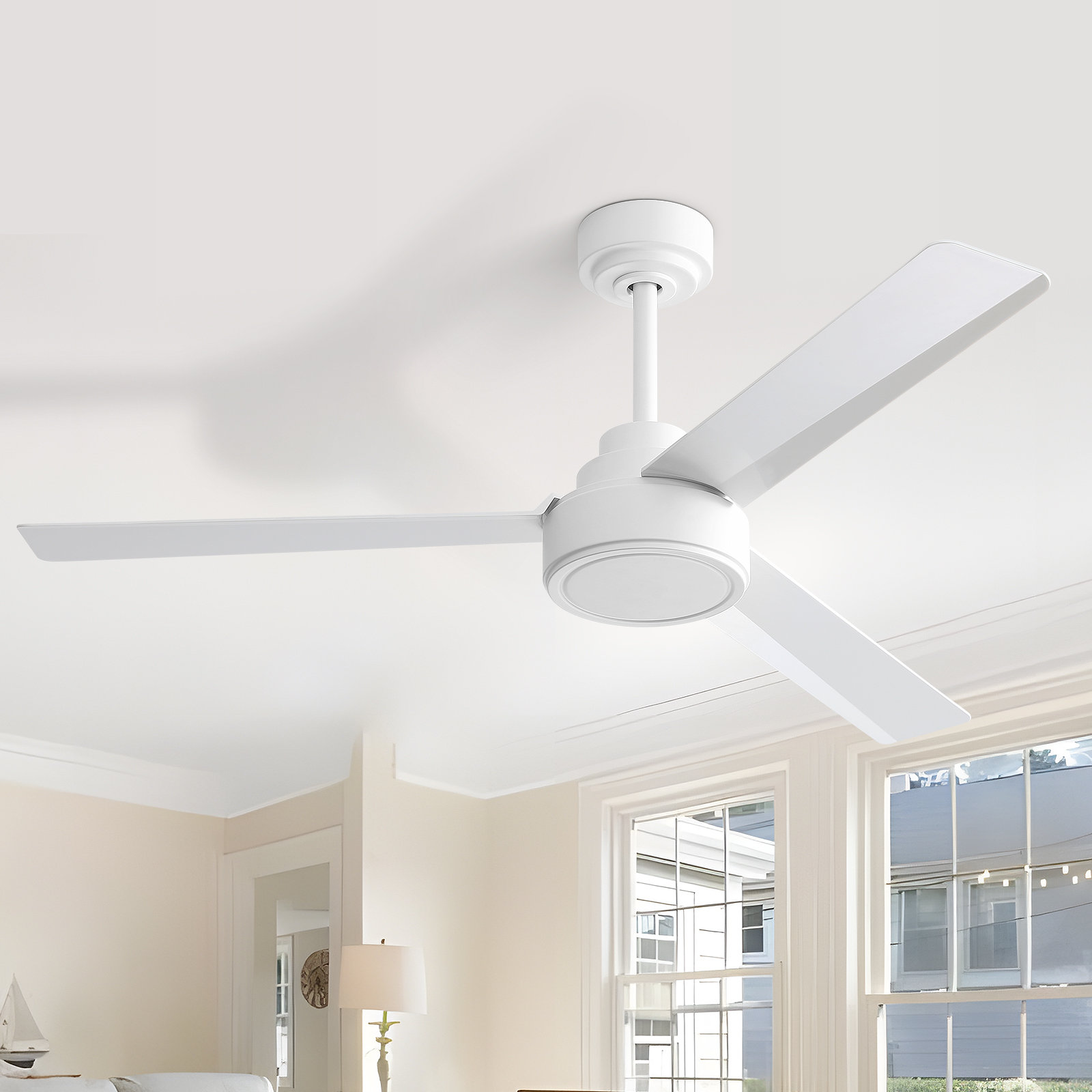 Wrought Studio™ Keilee 52'' 3-ABS-Blade Propeller Standard Ceiling Fan ...