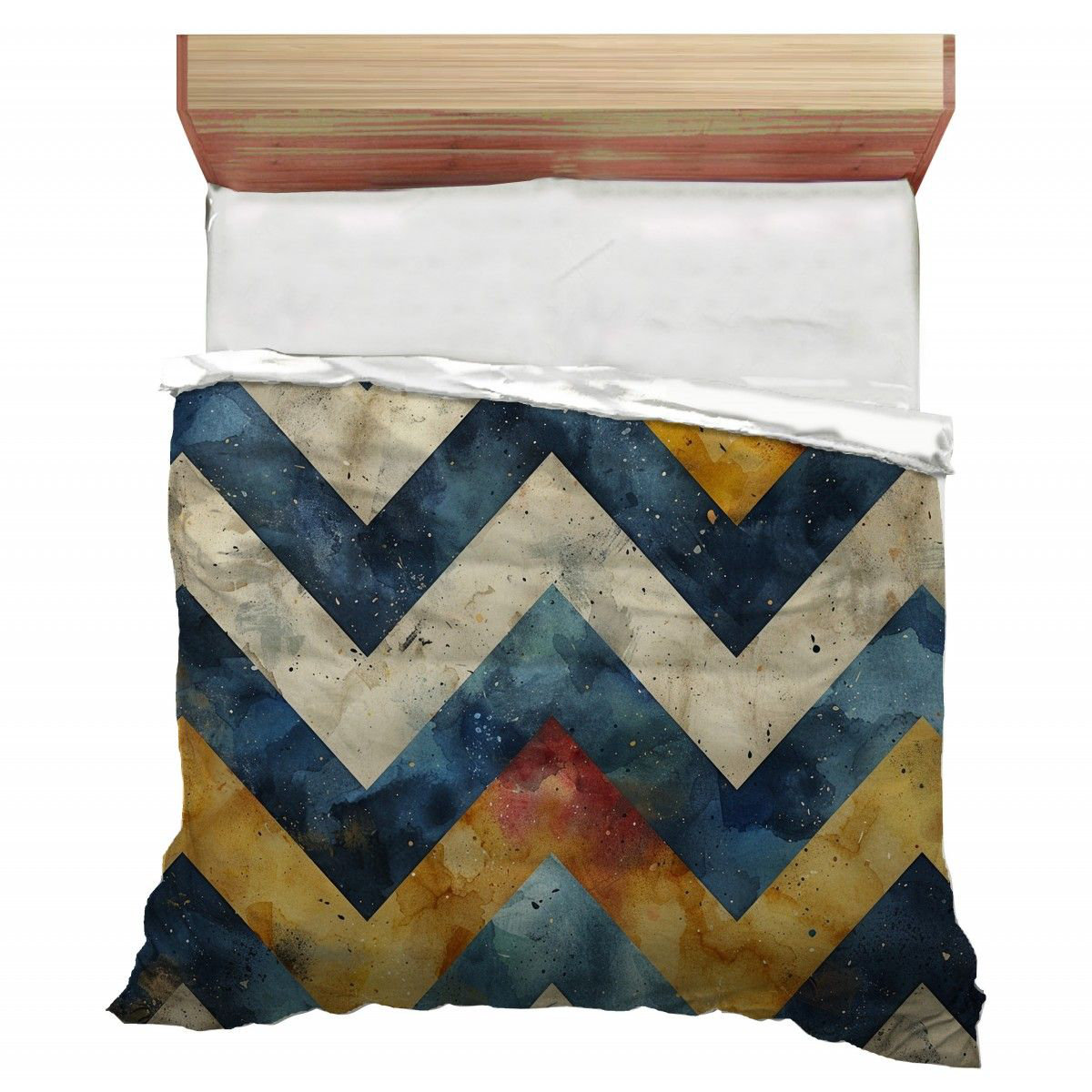 VisionDecor Abstract Bedding Art Comforter Geometric Shapes 12144 | Wayfair