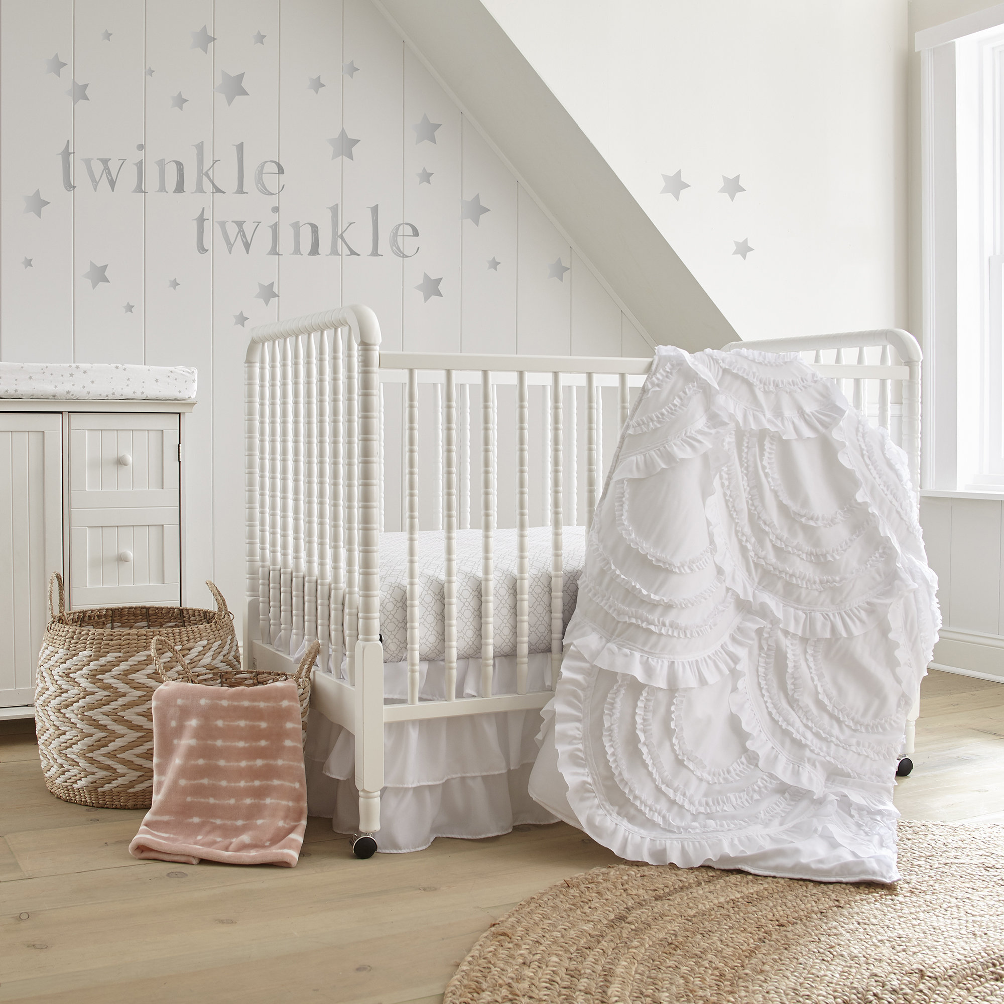 Mercer41 Skylar 4-Piece Nursery Crib Bedding Set - Wayfair Canada