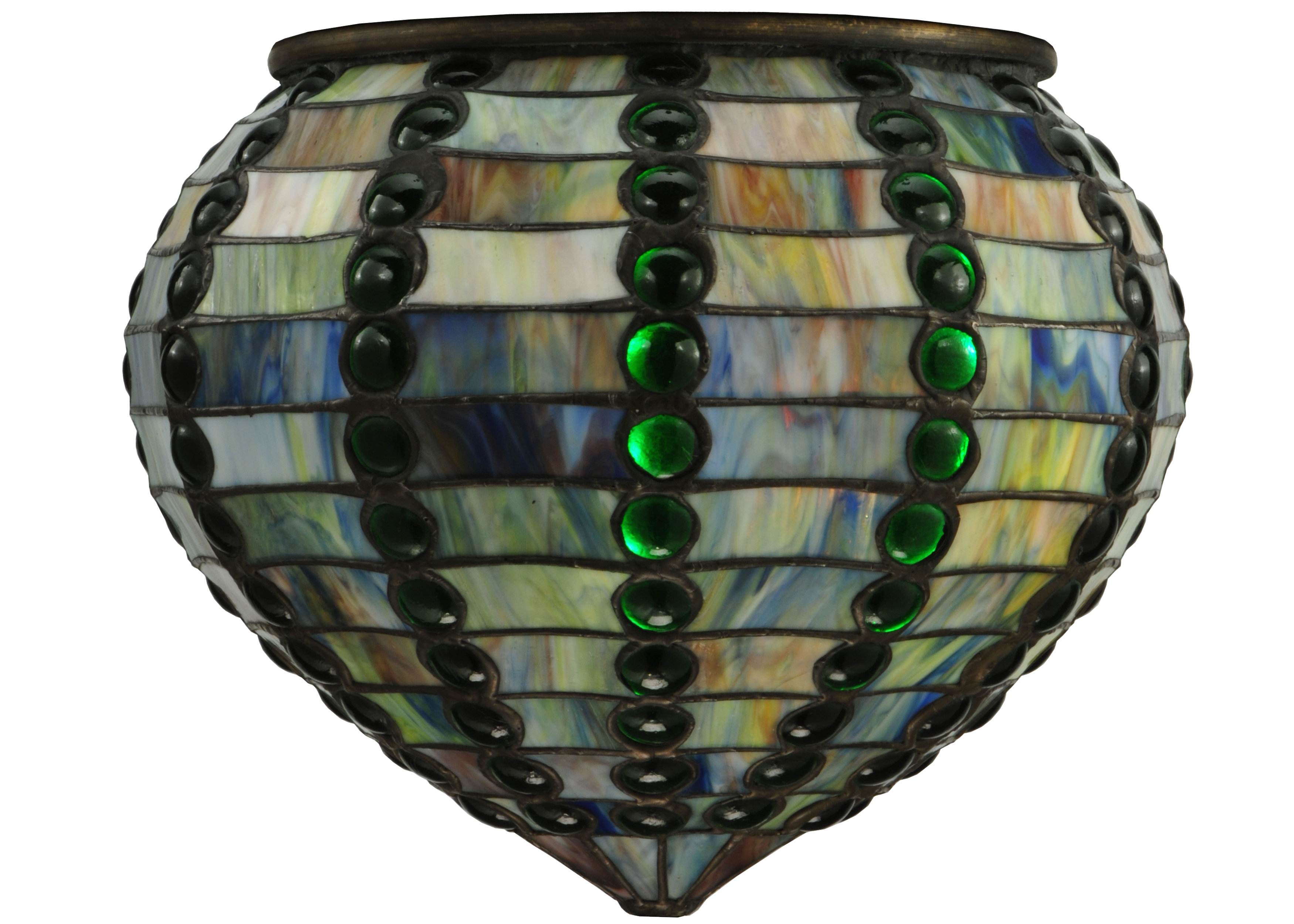 Bloomsbury Market 13" Wide Jeweled Beehive Shade | Wayfair
