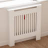 LUVODI Tall Vertical Slats Radiator Cover Wood Cabinet Modern Radiators ...