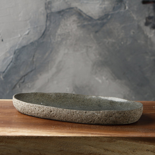 Loon Peak® River Stone Dish Small & Reviews | Wayfair