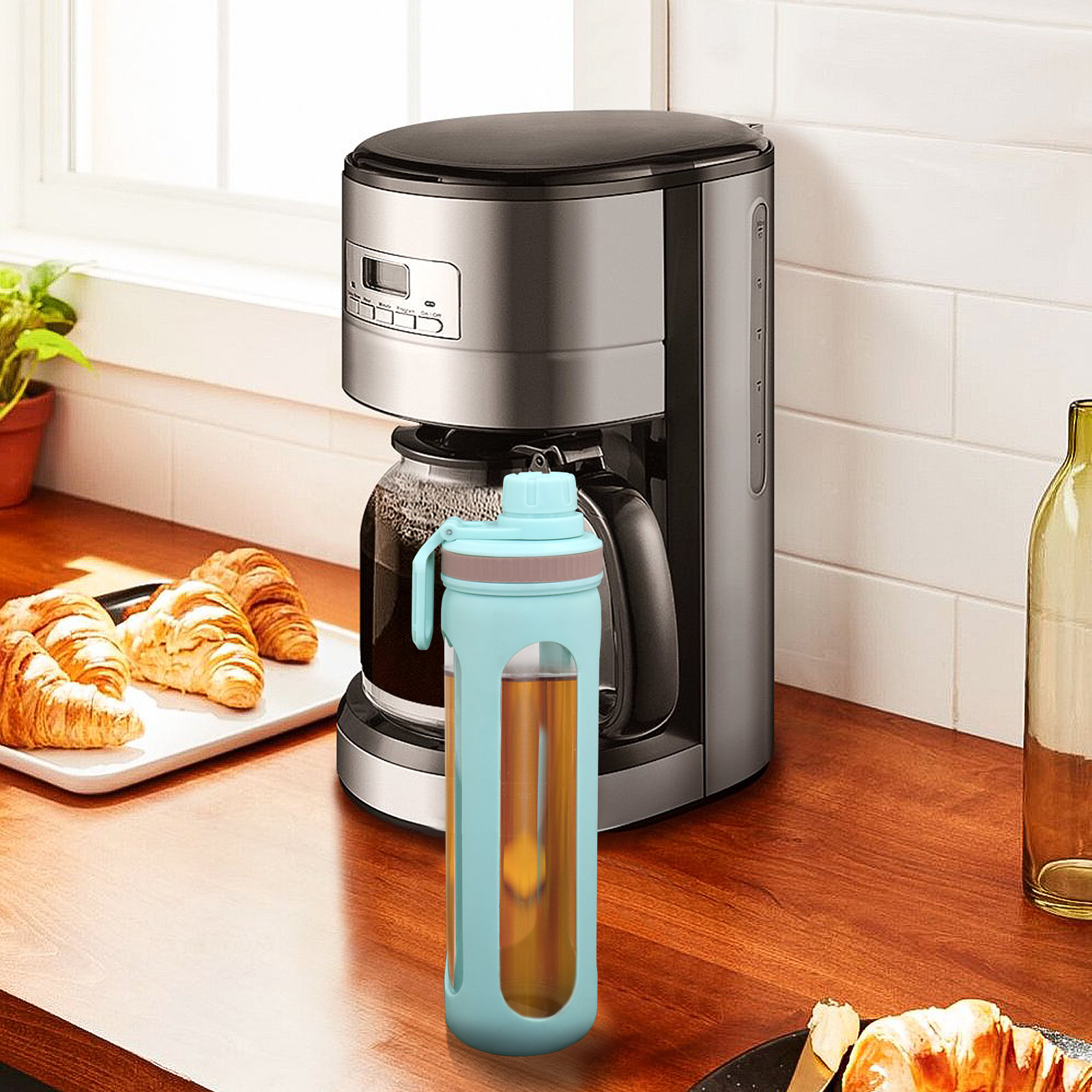 Modern Depo 20Oz Water Bottles With Water Jug Lid Handle Reusable ...