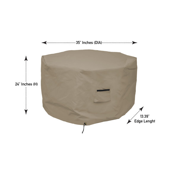 Arlmont & Co. Heavy Duty Multipurpose Outdoor Octagon Fire Pit Cover ...
