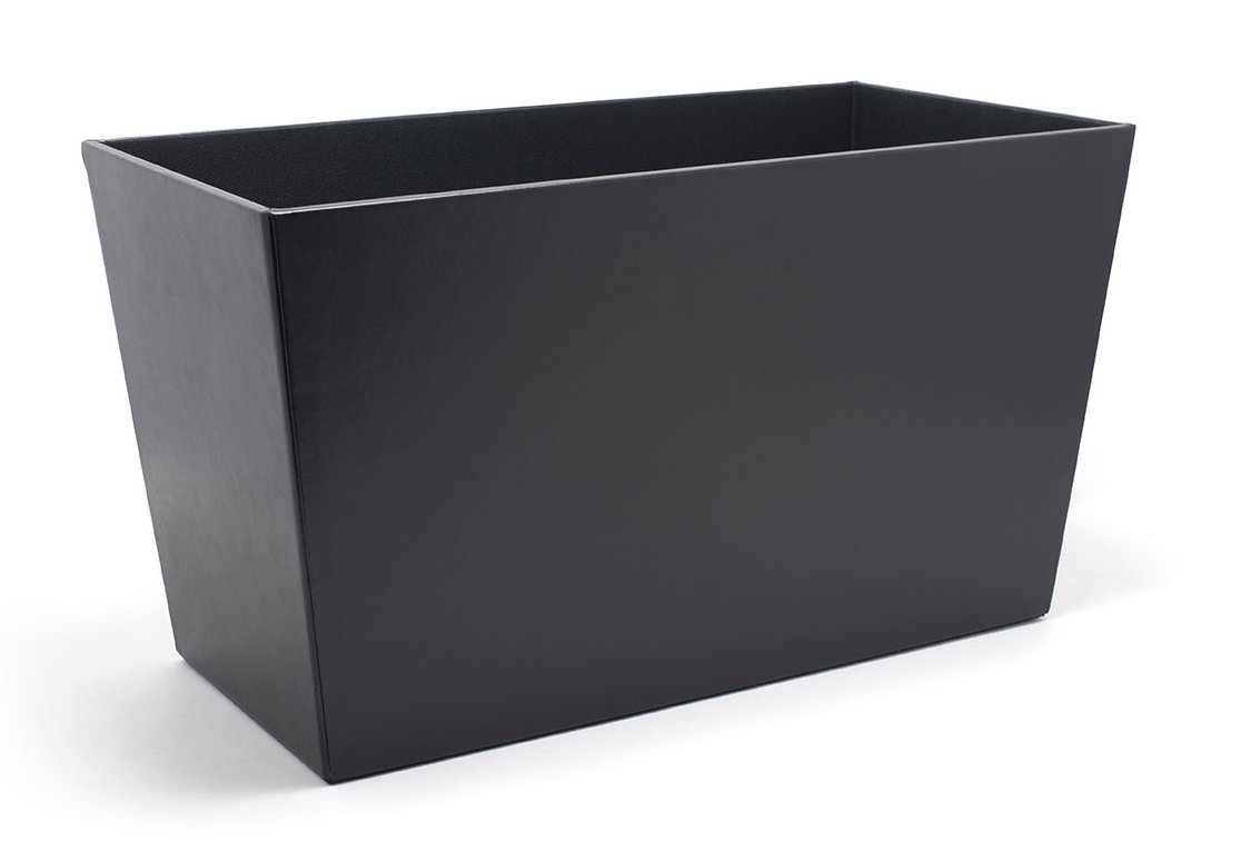 Front Of The House London Large Plastic 7.5 Gallon Recycling Bin ...