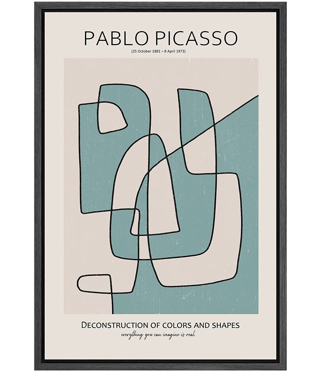 SIGNLEADER Line Art Abstract Shapes Illustrations by Pablo Picasso ...