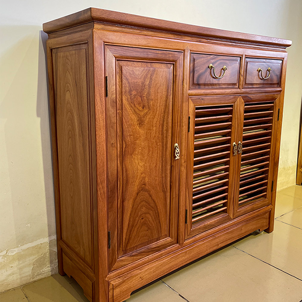 Wu's StylishVault New Chinese Style Entryway Cabinet | Wayfair