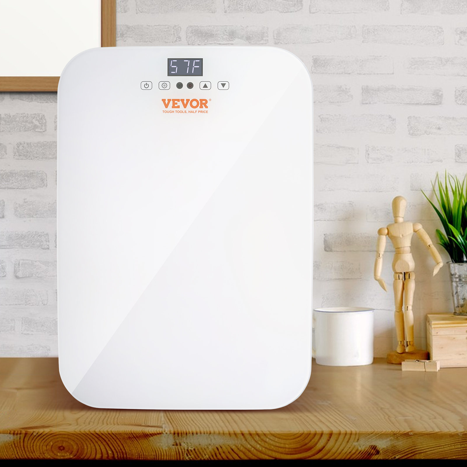 Stellweilan Tessberg Mini Fridge, 20L Skincare Fridges with Temper ...