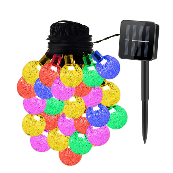 The Party Aisle™ Hayley 8 - Bulb 240'' Solar Powered Novelty String ...