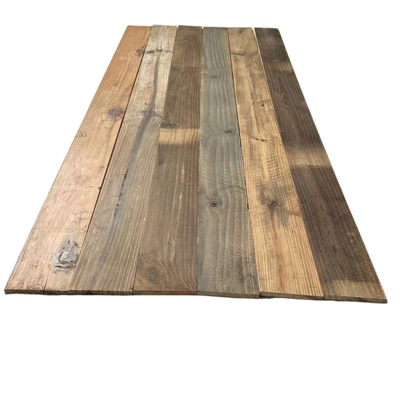 e-Joy 79" x 4.8" Reclaimed Wood Paneling | Wayfair