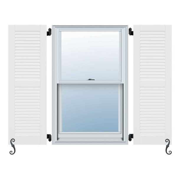 AtlanticPremiumShutters Atlantic Louvered Shutters | Wayfair