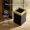 Gatco Elevate Stainless Steel 3-Gallon Wastebasket with Open Removable ...