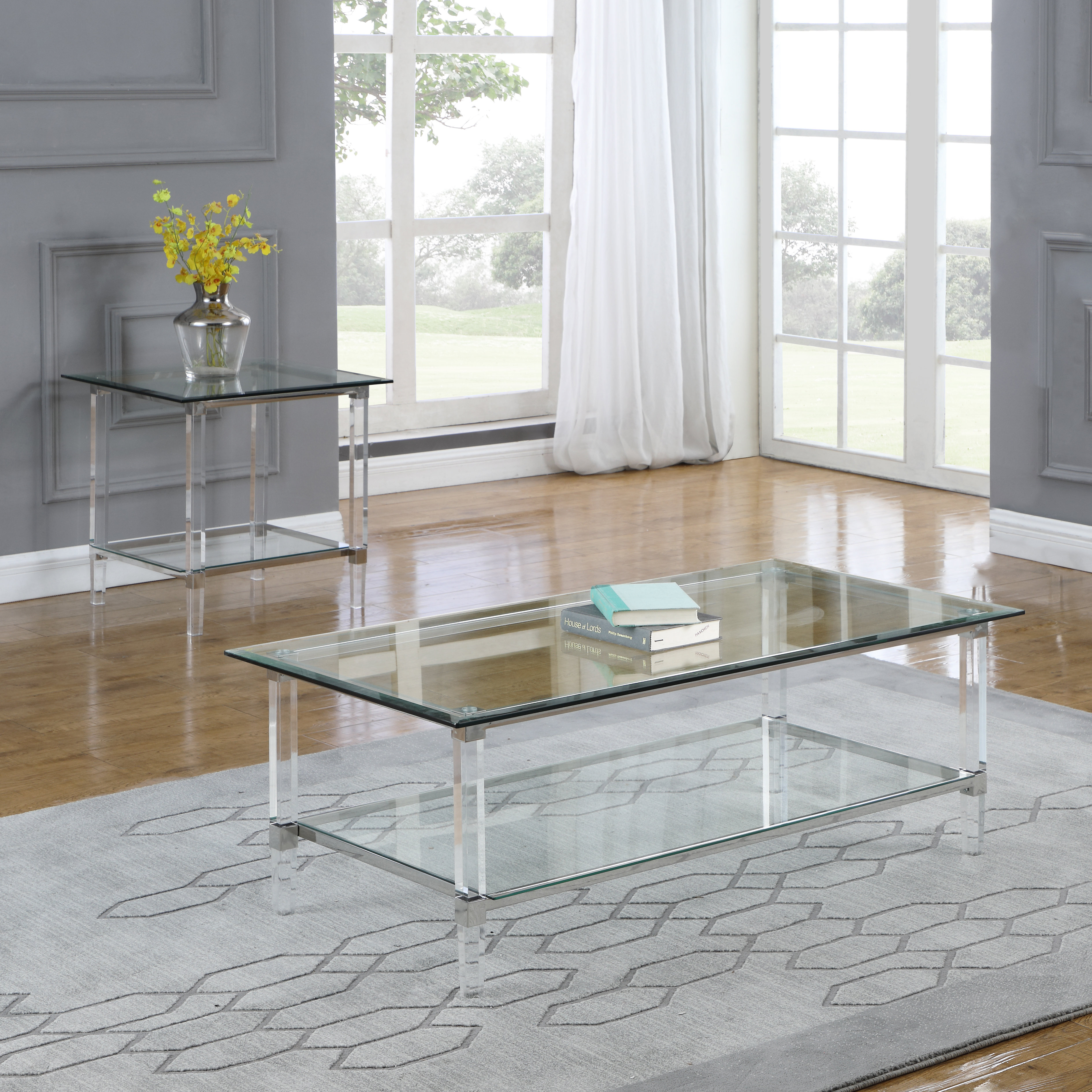 Mercer41 Domingo 2 Piece Coffee Table Set | Wayfair