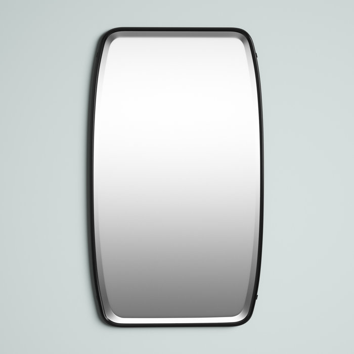 Mercury Row® Rosedale Rectangle Metal Mirror & Reviews | Wayfair