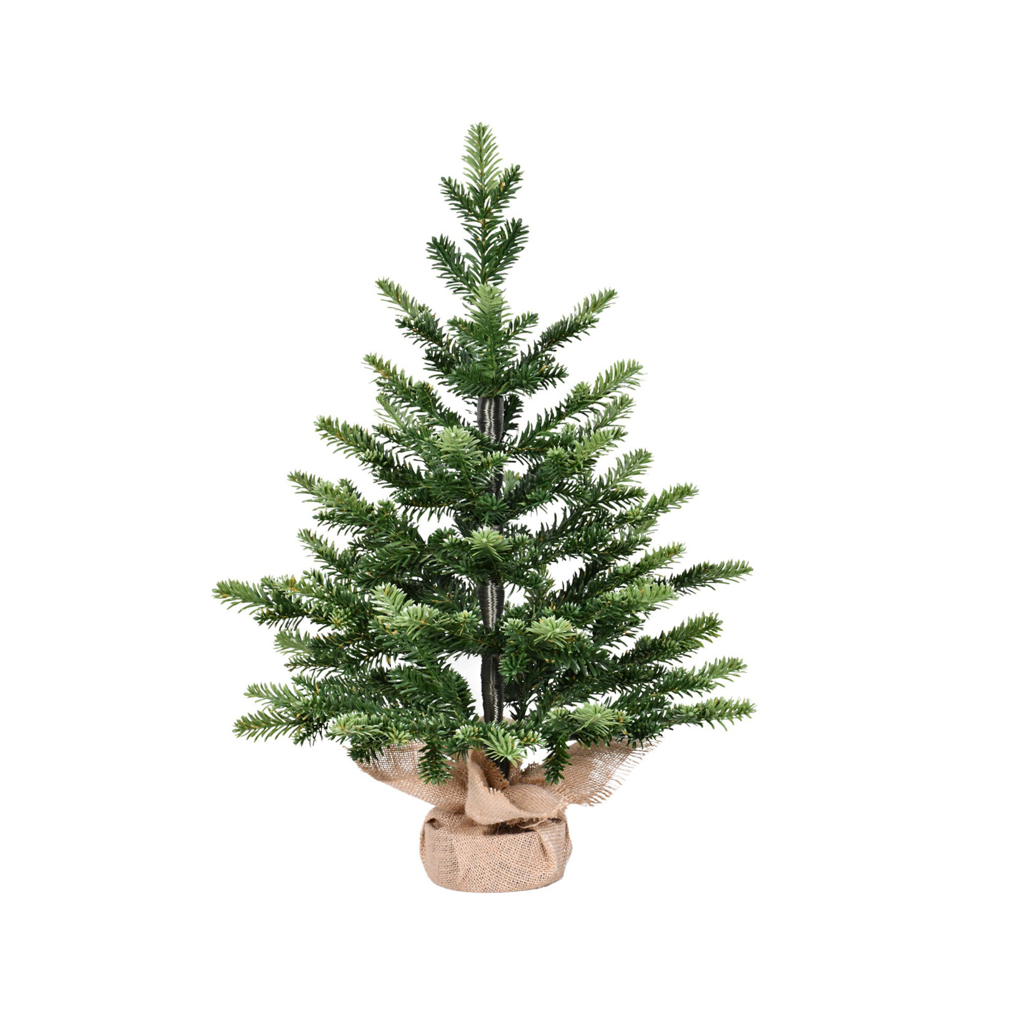 The Holiday Aisle® Full PE Tabletop Twisted Bun Tree | Wayfair