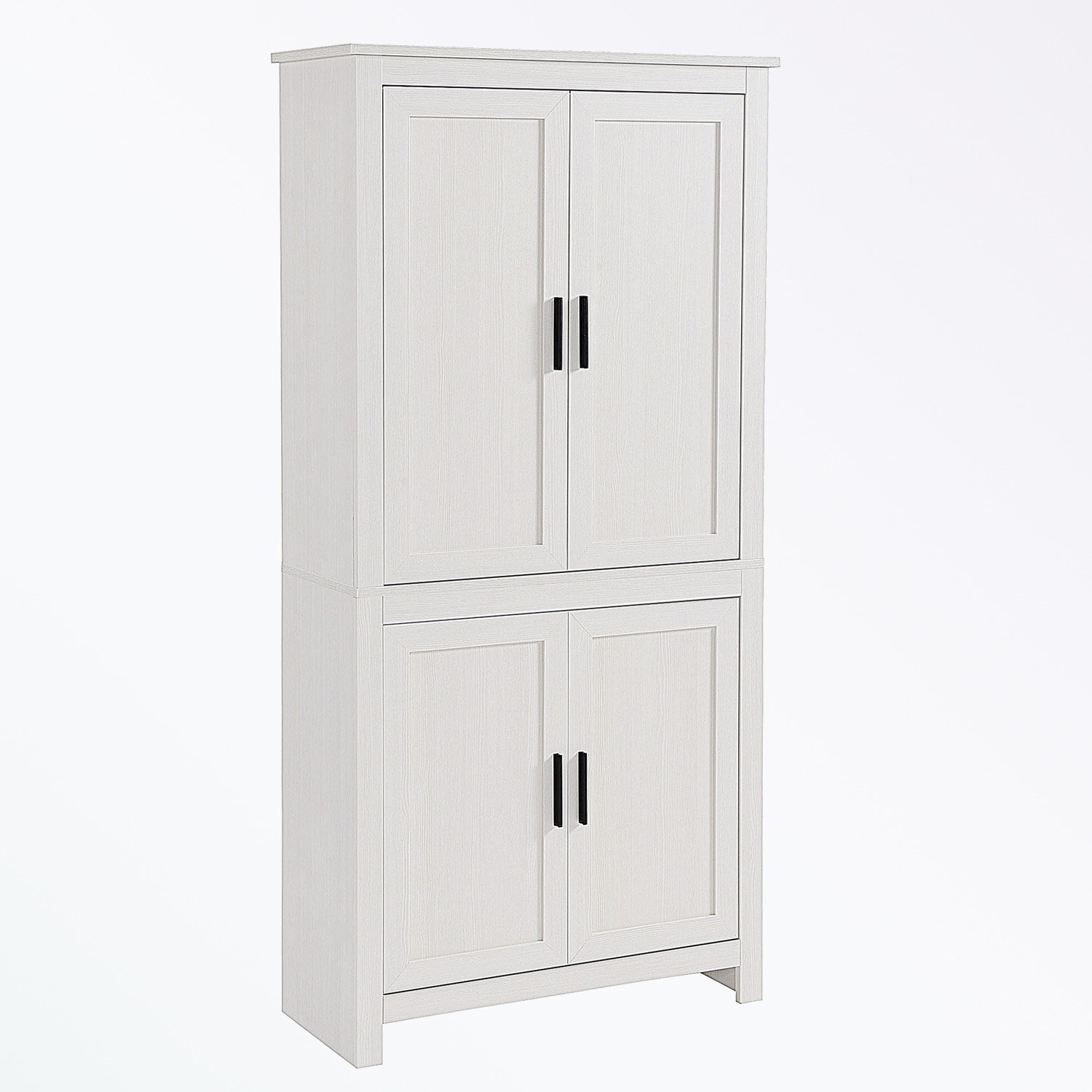 Latitude Run® 4-Door Pantry Cabinet with 3 Adjustable Shelves | Wayfair