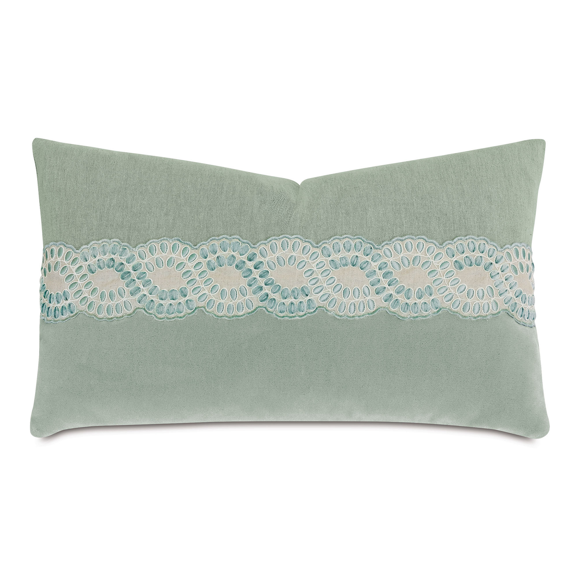 Eastern Accents Sheldon Polyester/Cotton Lumbar Rectangular Pillow ...