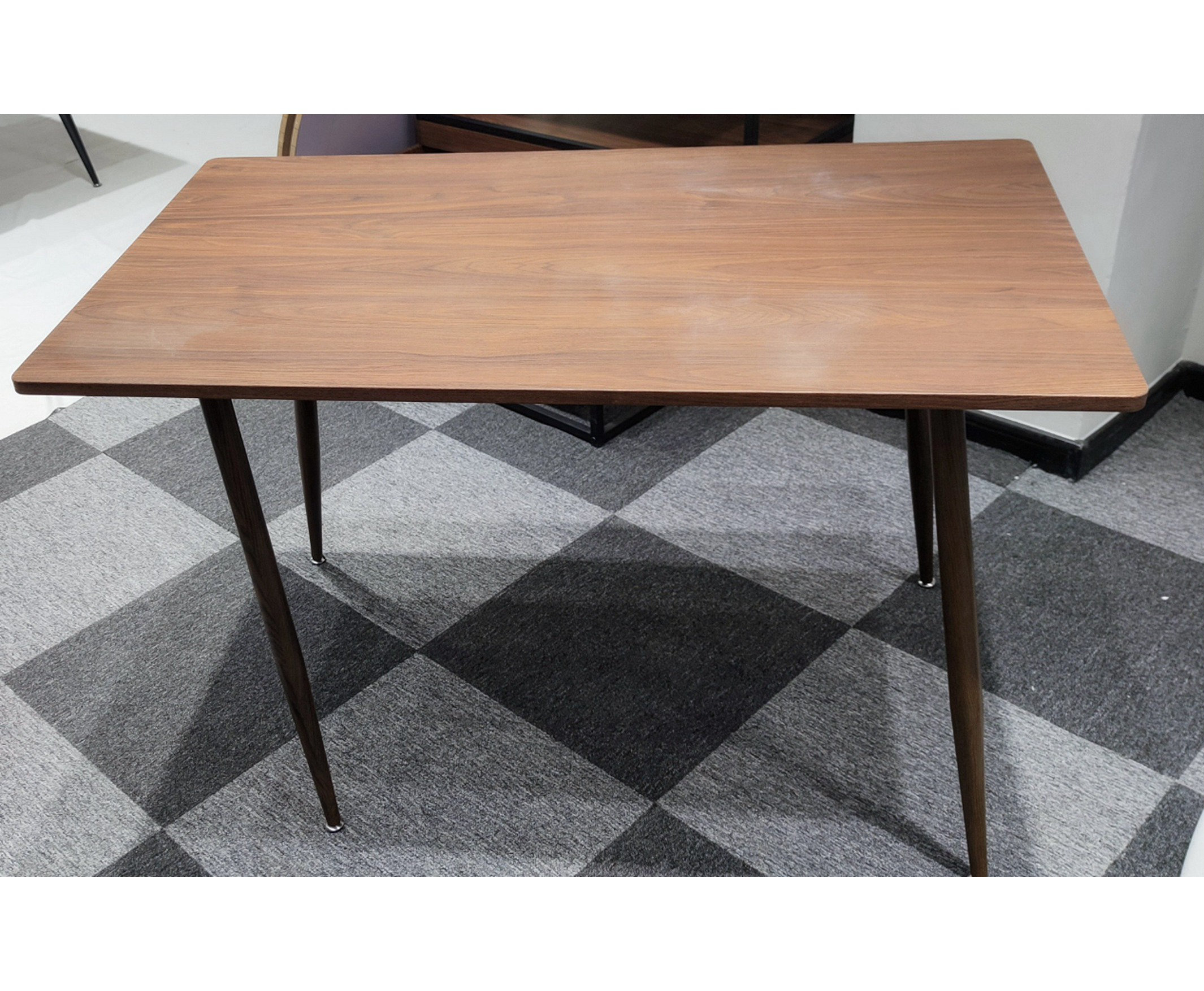 17 Stories Gratiano Modern Minimalist Mdf Desktop, Color Metal Legs ...