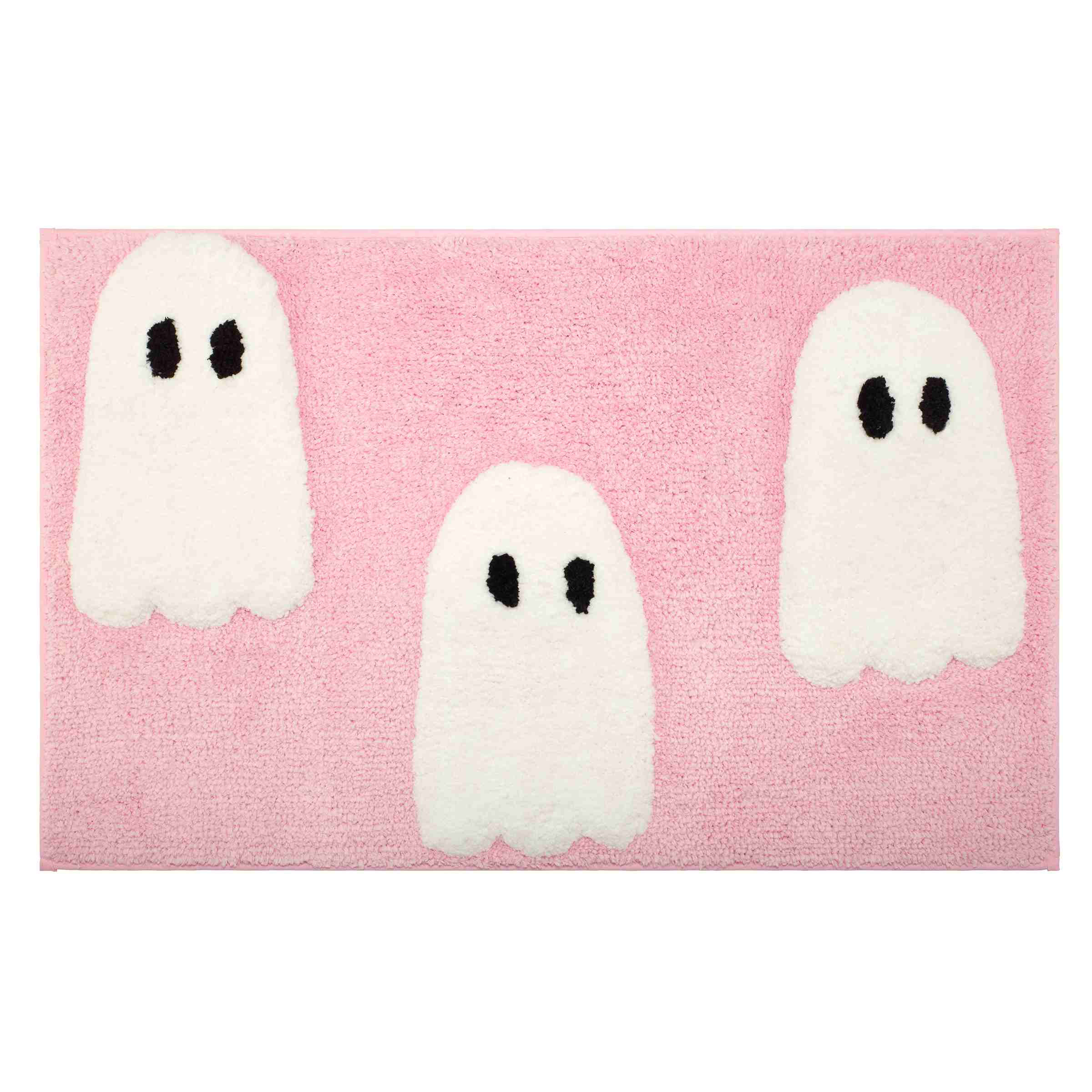 The Holiday Aisle® Ghost Trio Halloween Rug | Wayfair