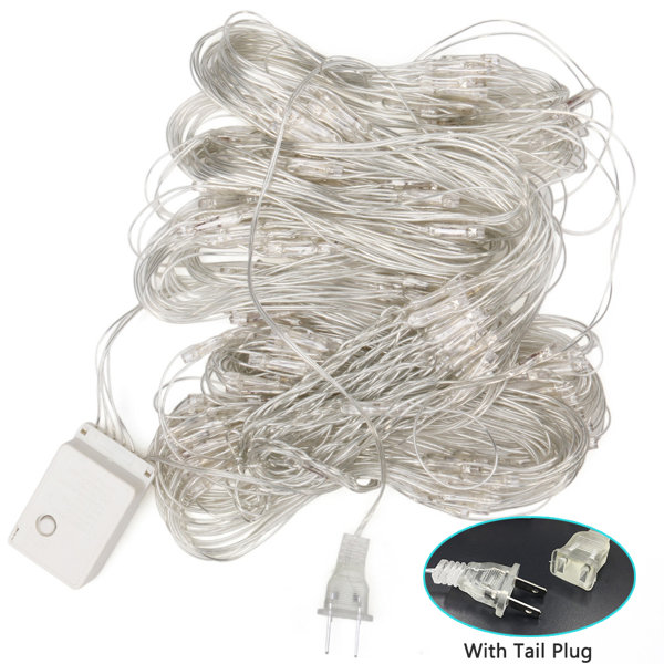 The Holiday Aisle® 1.5X1.5M 96Led Net Mesh String Light Outdoor ...