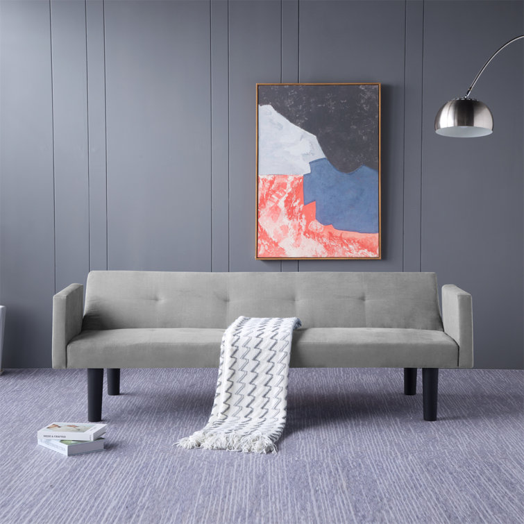 Latitude Run® Maryly 74.8'' Upholstered Convertible Sofa | Wayfair