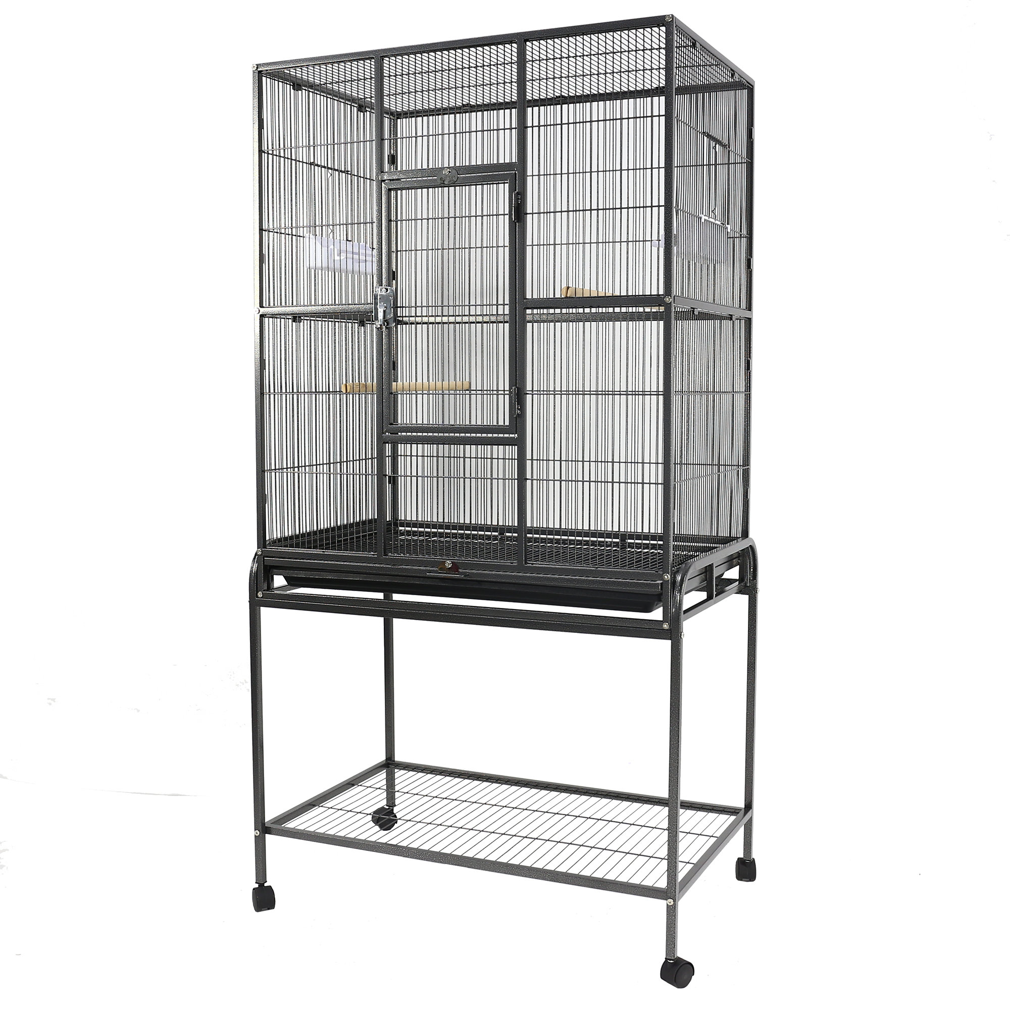 Tucker Murphy Pet™ Celisse 31"X20" Flight Cage & Stand- Black | Wayfair