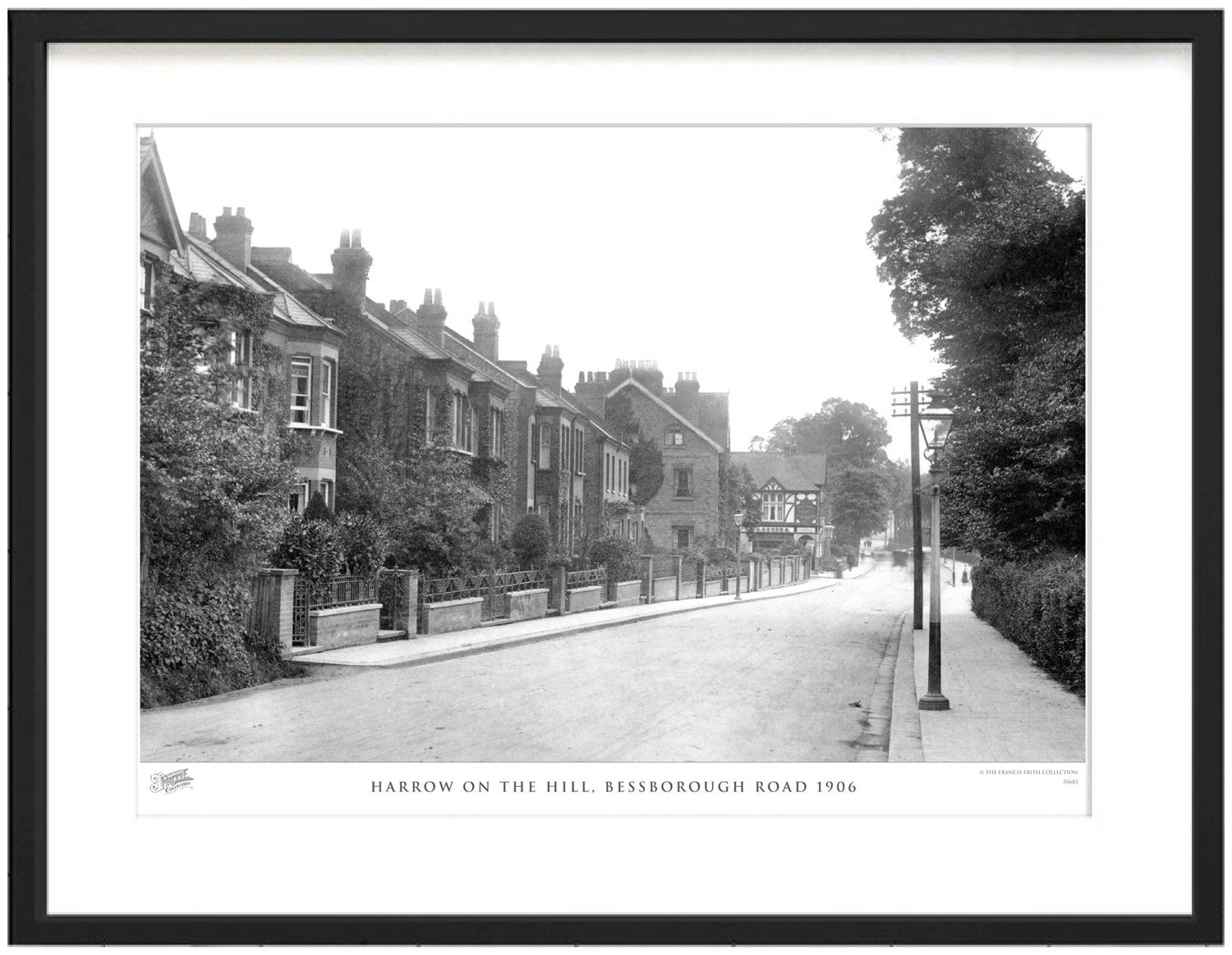 The Francis Frith Collection 'Harrow on the Hill, Bessborough Road 1906 ...