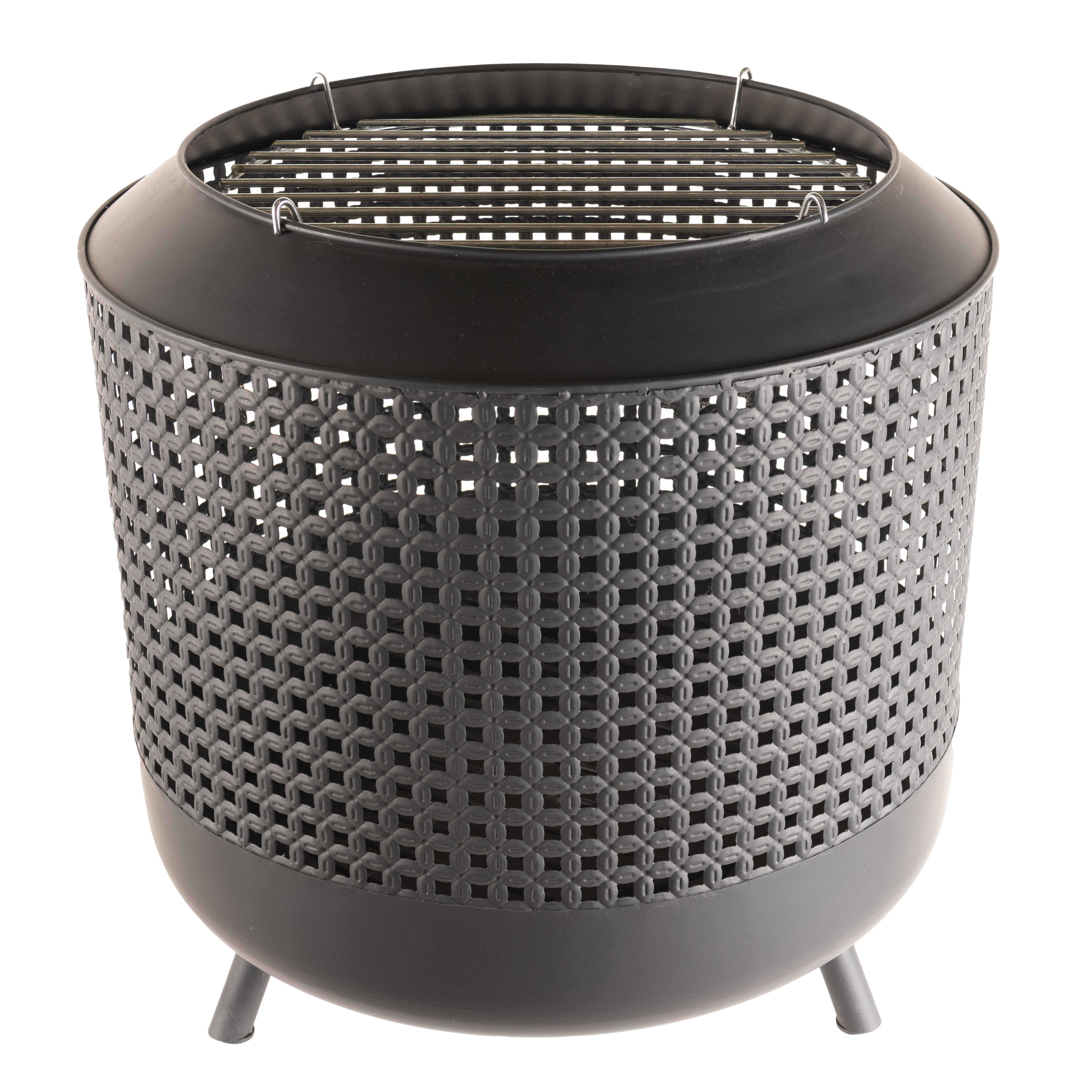 Redfire Midland 50cm Round Steel Fire Pit Log Grate | Wayfair.co.uk