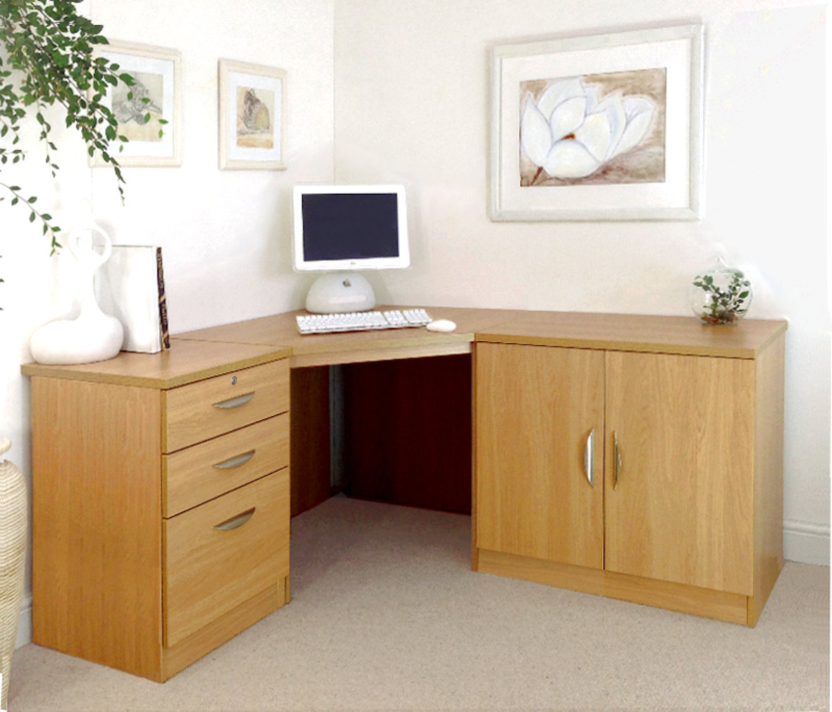 Ebern Designs Corner Executive Desk & Reviews | Wayfair.co.uk