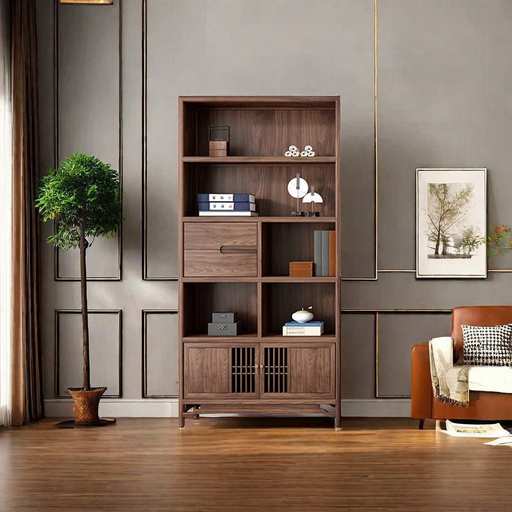 Parttlion New Chinese style bookcase | Wayfair