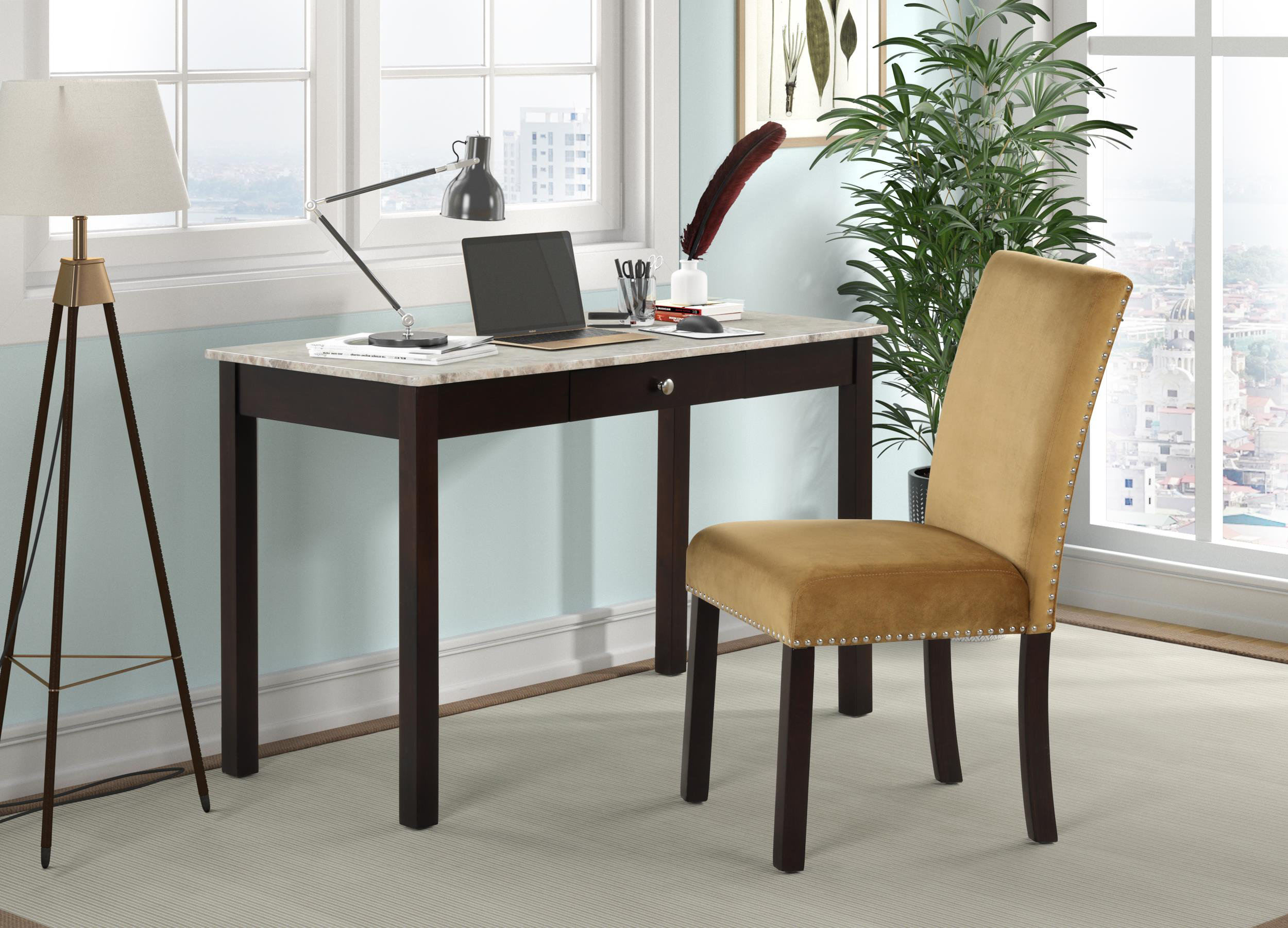 Red Barrel Studio® Czerwinski Writing Desk and Chair Set | Wayfair