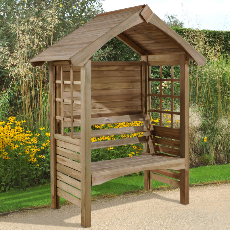 Forest Garden Wooden Arbour | Wayfair.co.uk
