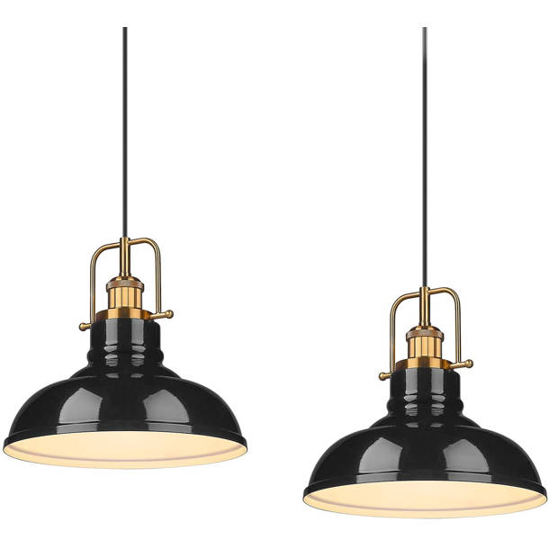 Everly Quinn Tanaja 1 - Light Single Dome Pendant & Reviews | Wayfair