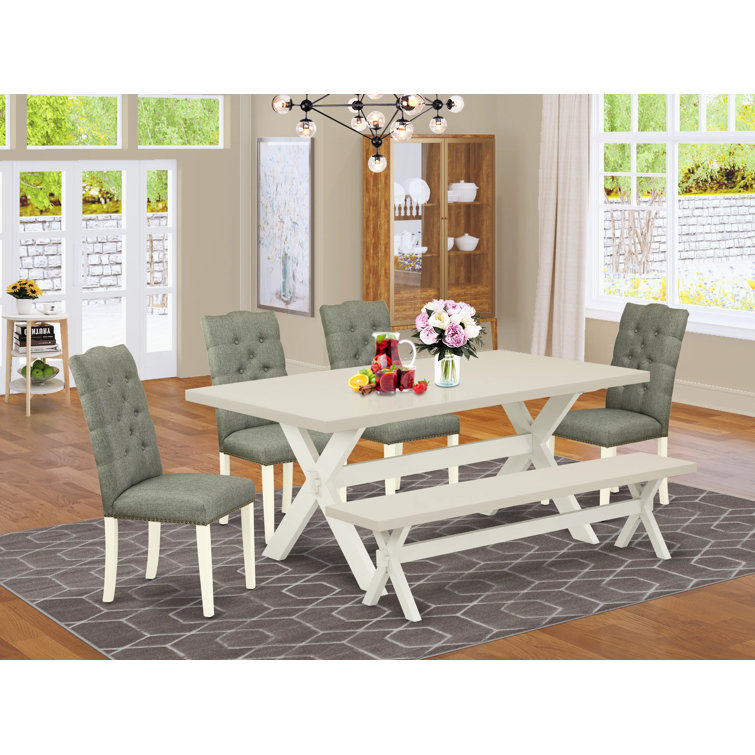 Wildon Home® Tabernash 6 - Piece Trestle Dining Set | Wayfair