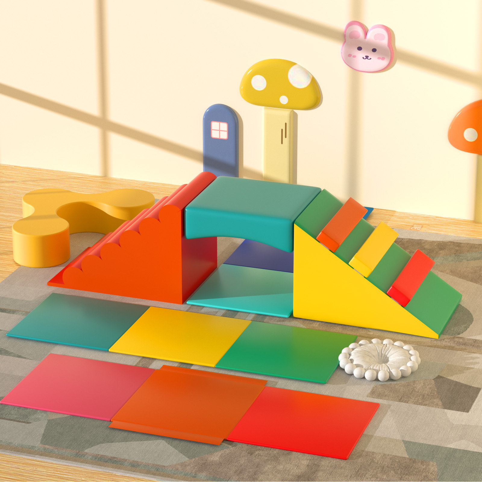 GLAF Soft Foam Blocks | Wayfair