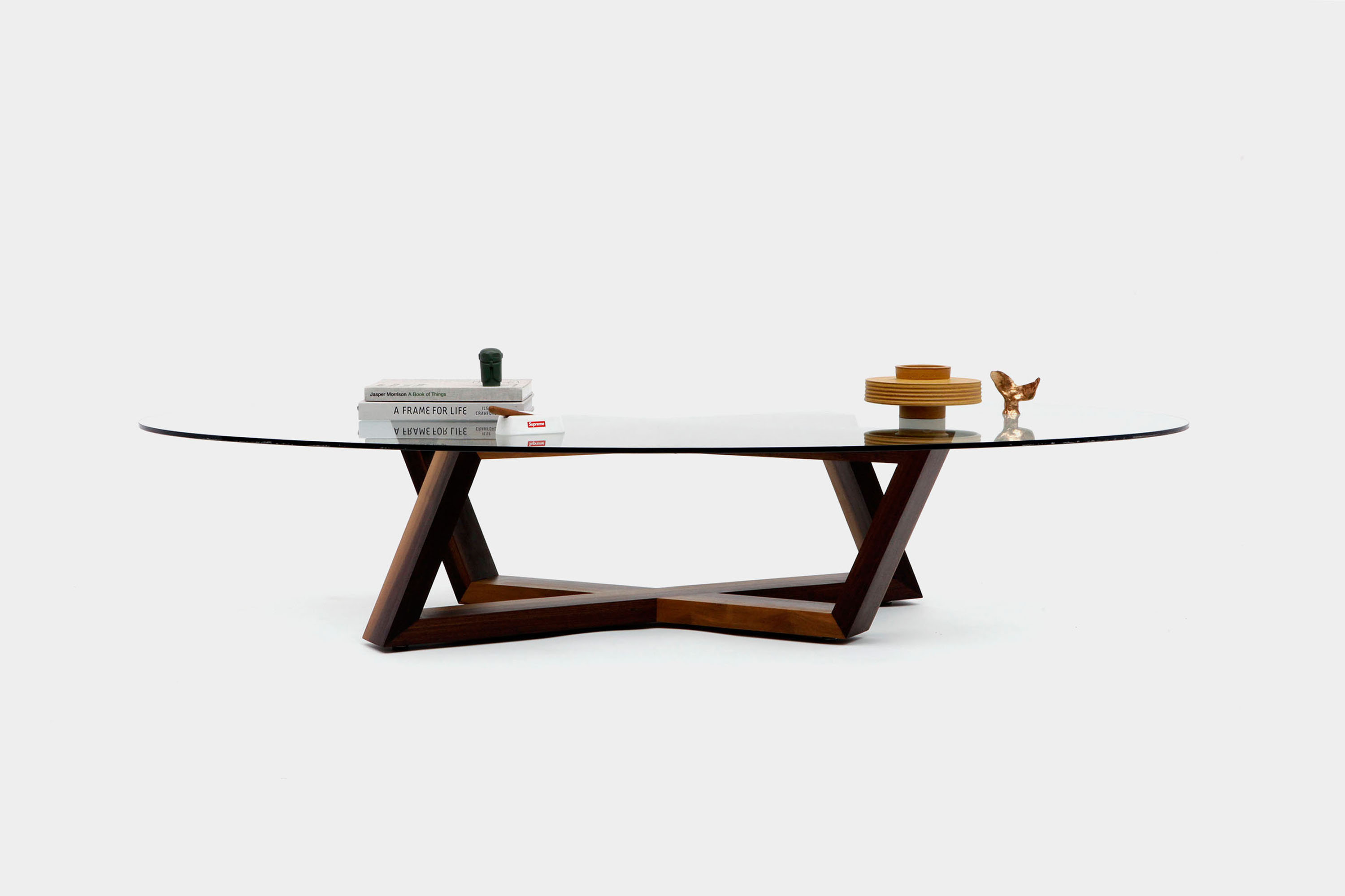 ARTLESS Focal Cross Legs Coffee Table