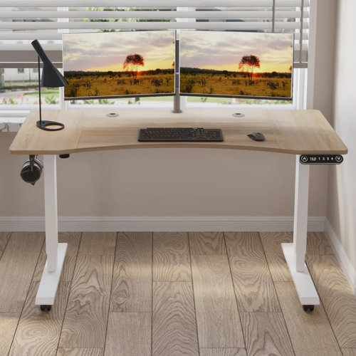 Desk with Wheels & Casters, Rolling Desks You'll Love - Wayfair Canada