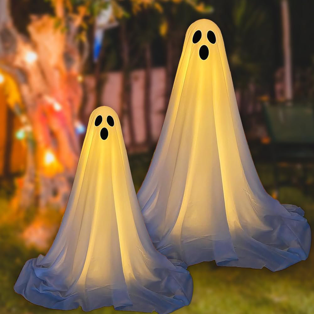 The Holiday Aisle® Halloween Decorations Outdoor, Spooky Ghost ...