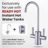 Ready Hot Dual Handle Hot and Cold Faucet for Ready Hot Water Dispenser ...