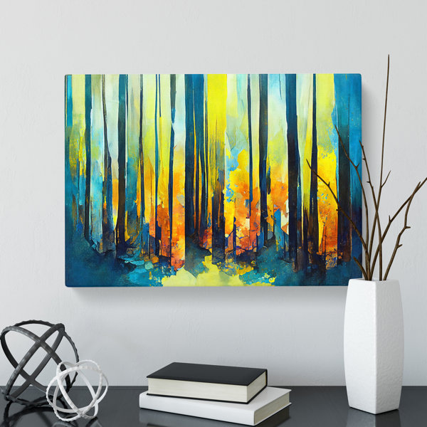 Marlow Home Co. Amazing Abstract Forest Vol.3 - Wrapped Canvas Art ...