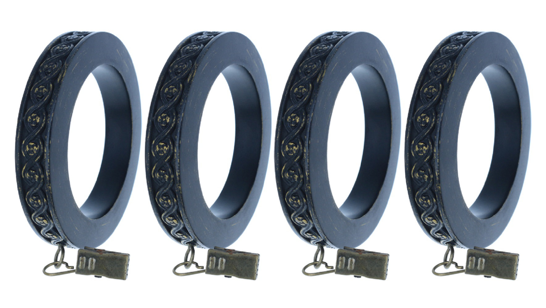 Charlton Home Beal Braided Flower Curtain Ring - Wayfair Canada