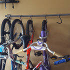 Monkey Bar Steel Wall Mounted Adjustable Multi-Use Bike Rack & Reviews ...