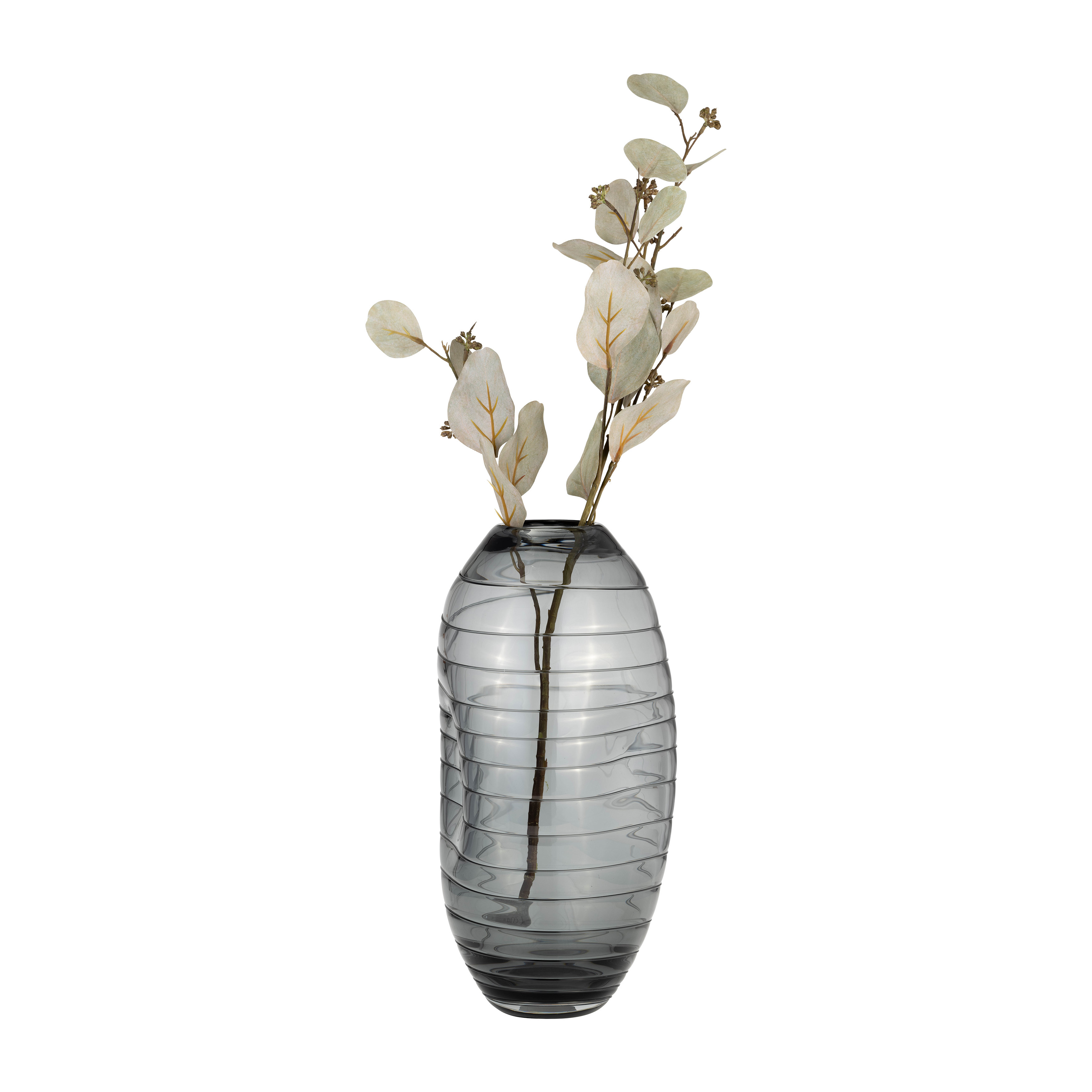 Wrought Studio™ Artisan Glass Smoke Vase | Wayfair