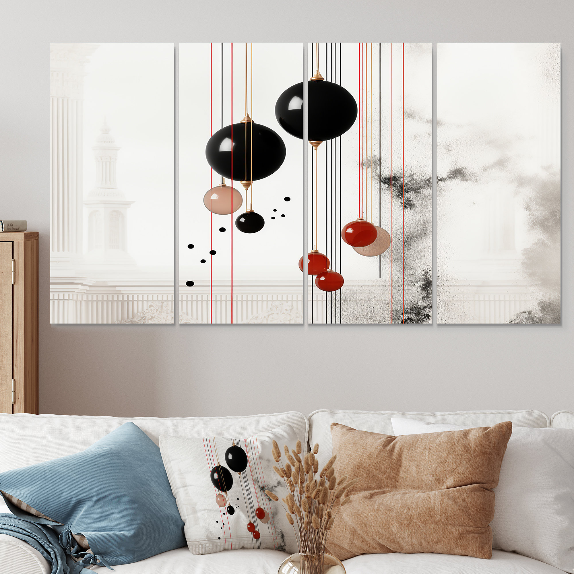 Wrought Studio™ Transcendent Shapes Abstract Collages II - Abstract ...