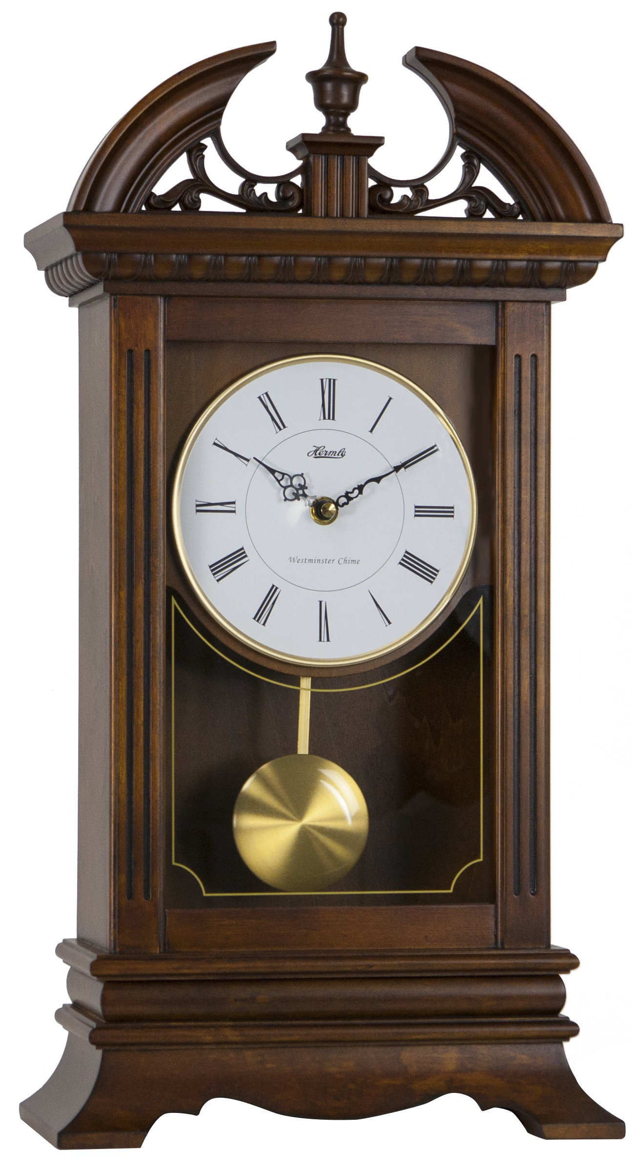 Hermle Clocks Hamilton Quartz Movement / Crystal Clock & Reviews | Perigold
